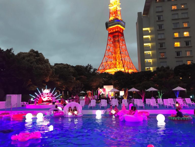 東京プリンスホテルCanCamナイトプール2019いつまで？期間や混雑状況！｜ENTAMENOTE